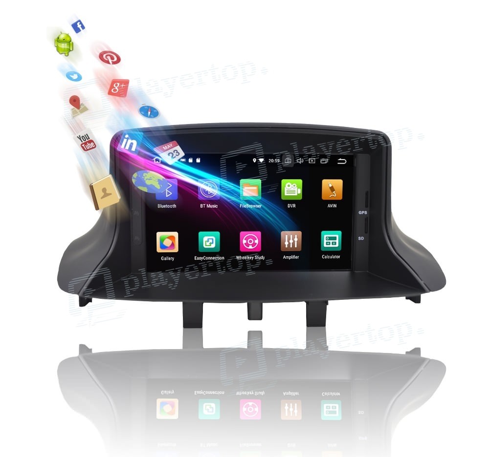 Autoradio CarPlay Android 12.0 Renault Fluence (2009-2016) ⇒ Player Top