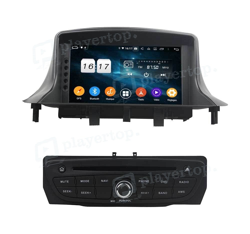 Autoradio CarPlay Android 12.0 Renault Fluence (2009-2016) ⇒ Player Top