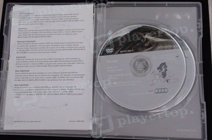 ᐈ CD navigation Audi : Indispensable pour le GPS ⇒ Player Top