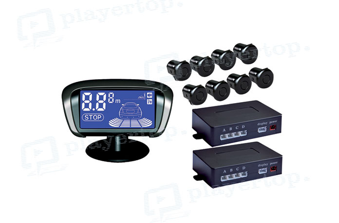 ⨻ᐈ Radar de recul sans fil 8 capteurs pour camping car : Garez votre ...