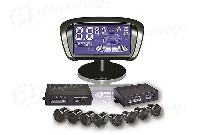 ⨻ᐈ Radar de recul sans fil 8 capteurs pour camping car : Garez votre ...