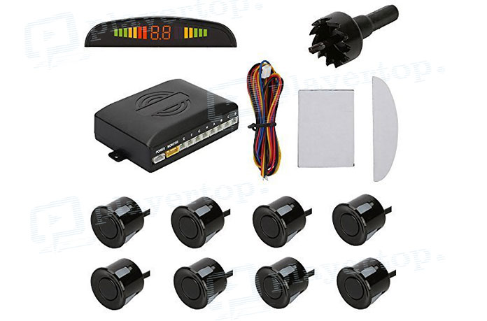 ⨻ᐈ Radar de recul sans fil 8 capteurs : La mise à niveau de votre ...