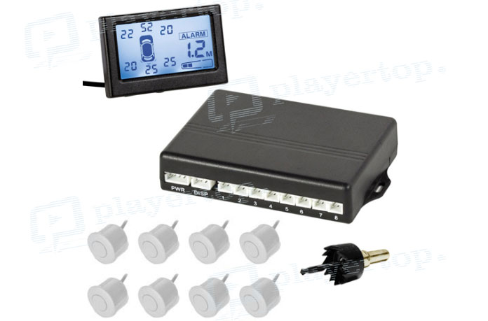 ⨻ᐈ Radar de recul sans fil 8 capteurs : La mise à niveau de votre ...