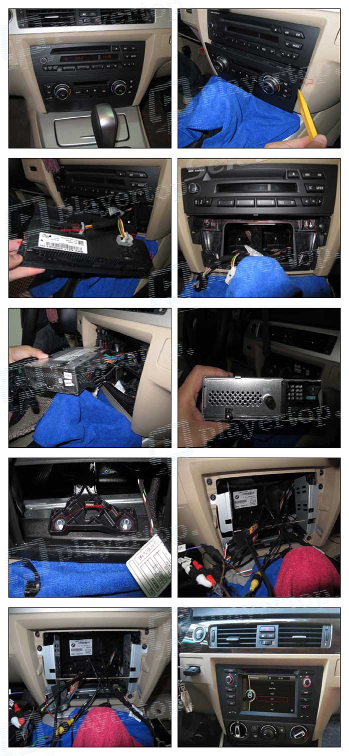 ⨻ᐈ Guide pour installation autoradio bmw E90 2005 ⇒ Player Top