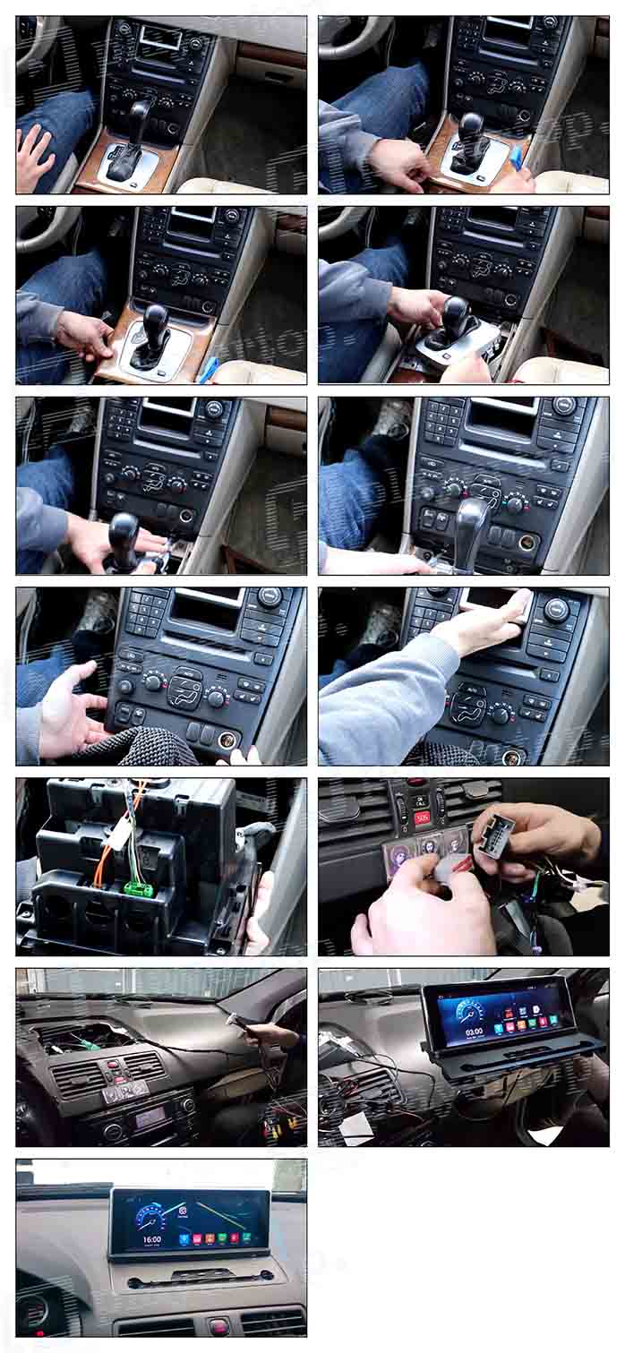 ⨻ᐈ Techniques d'installation autoradio volvo xc90 2007 2013 ⇒ Player Top